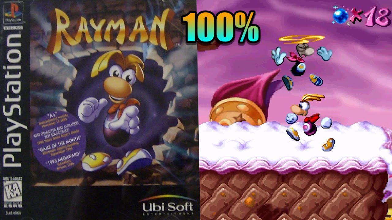 Rayman [43] 100% PS1 Longplay - YouTube