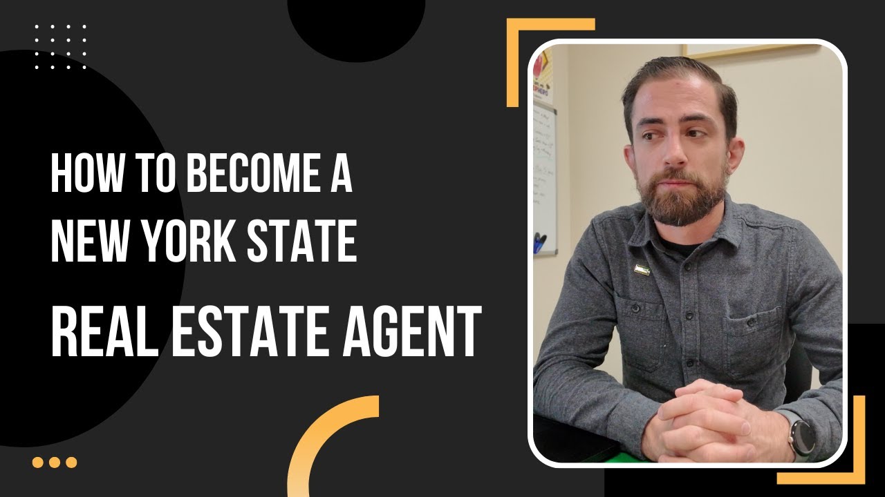 How to Become a New York State Real Estate Agent! - YouTube