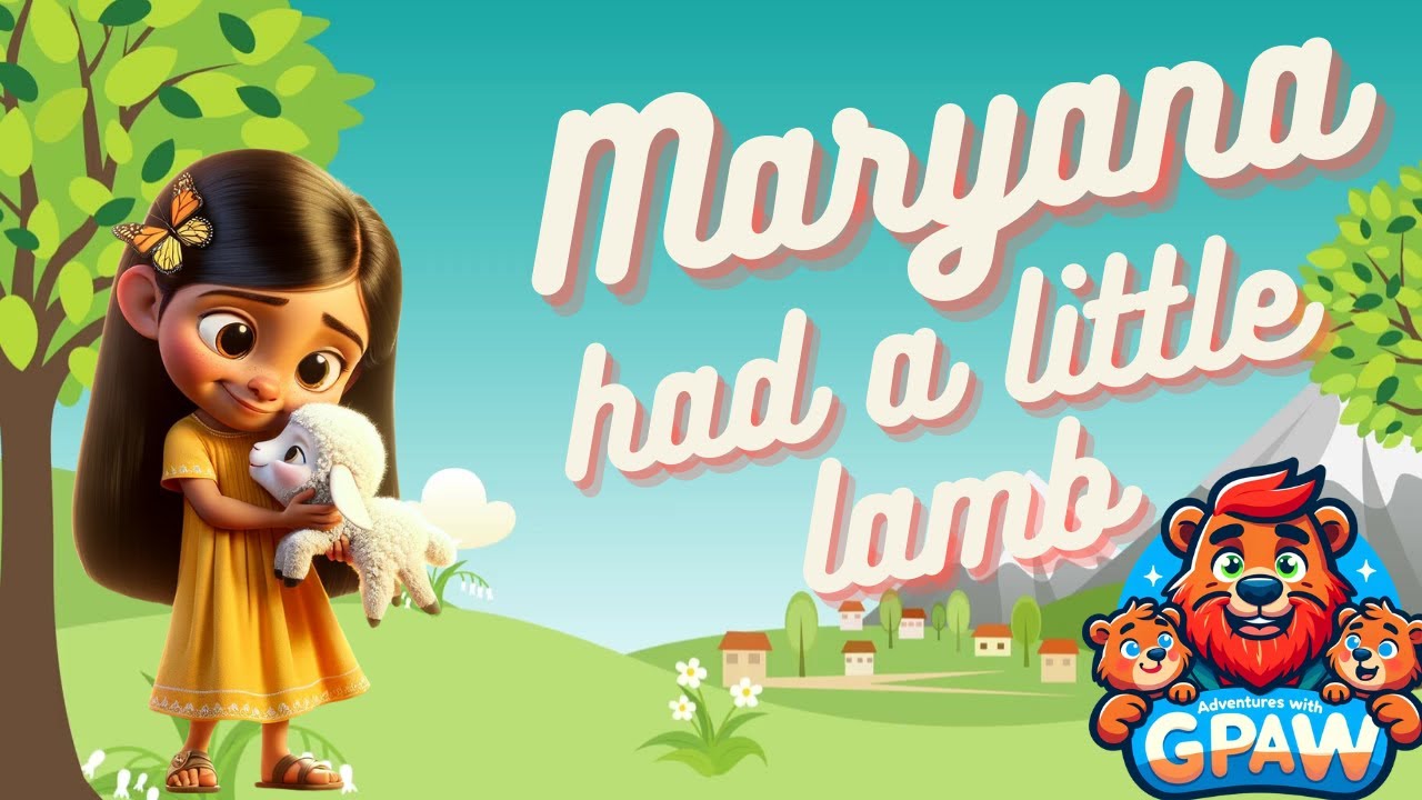 Maryana had a Little Lamb! Sing-a-long: Mary had a little lamb. Sing along with Adventures with ...