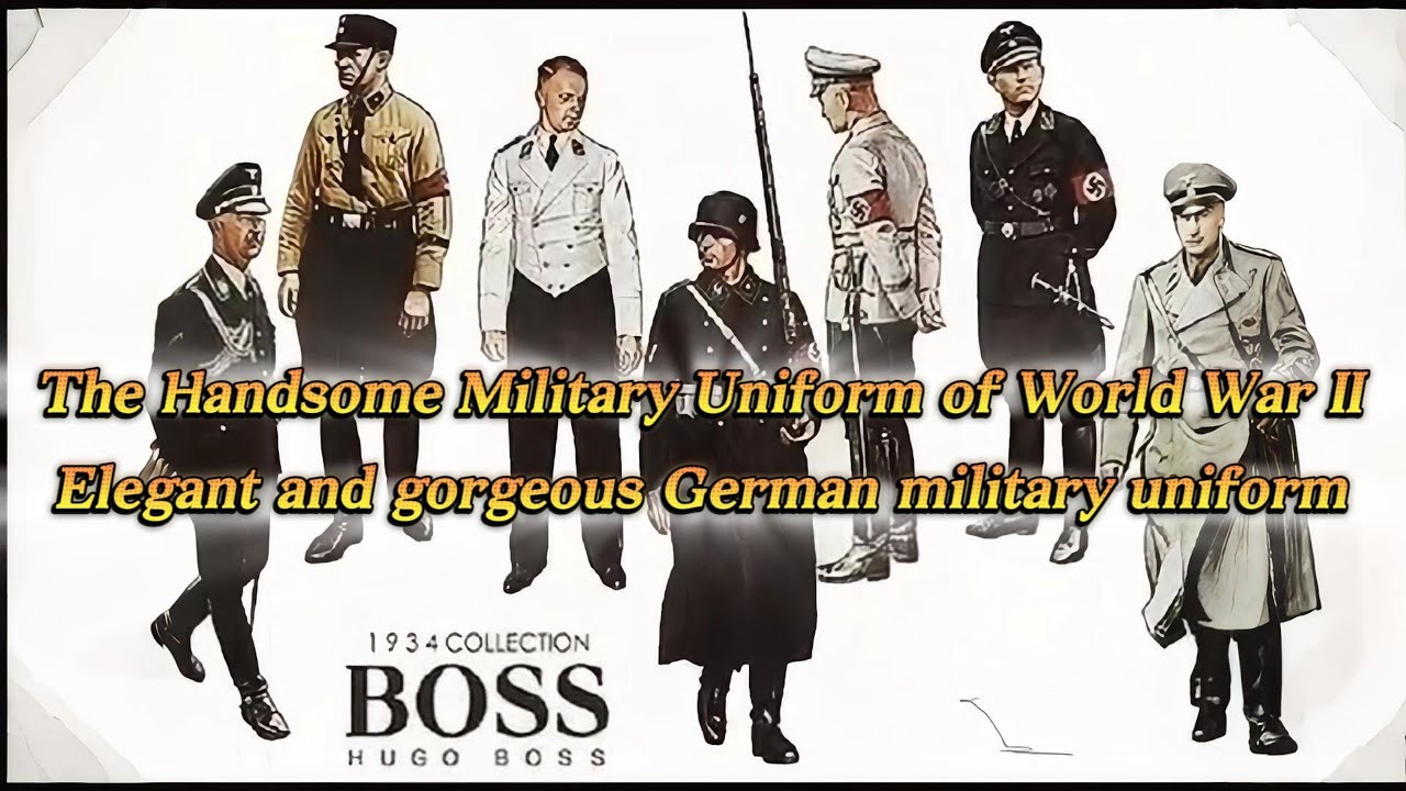 Handsome Military Uniforms of World War IIElegant and Gorgeous German ...