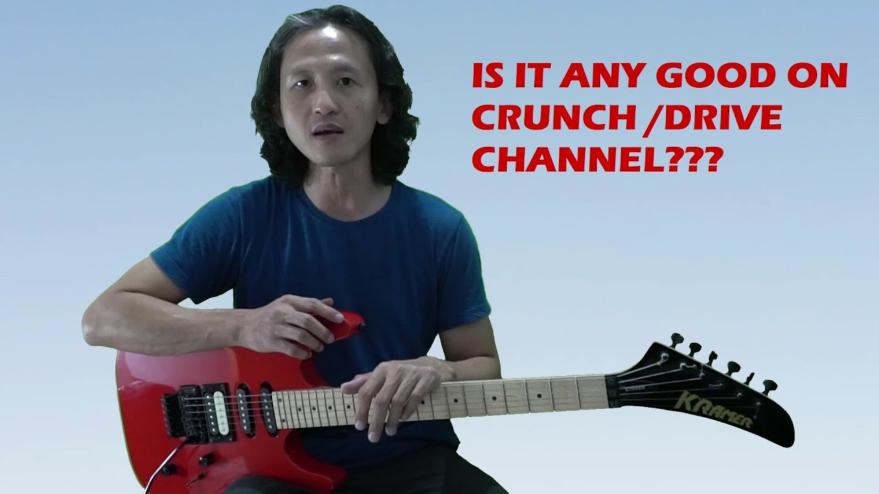 Kramer Striker on Crunch Channel - Stock Pickup Test - YouTube
