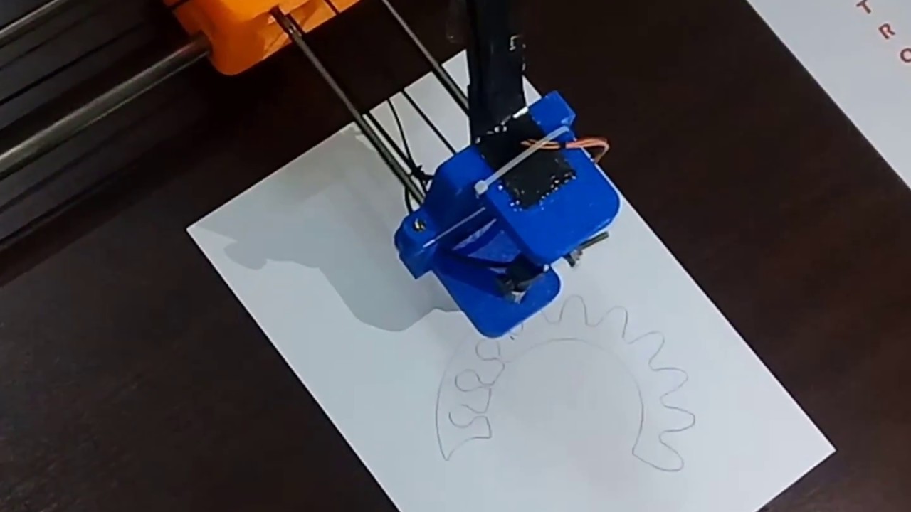 DrawBOT(Axi Draw) By: Hussien Slieman, Albaath University, Syria. - YouTube