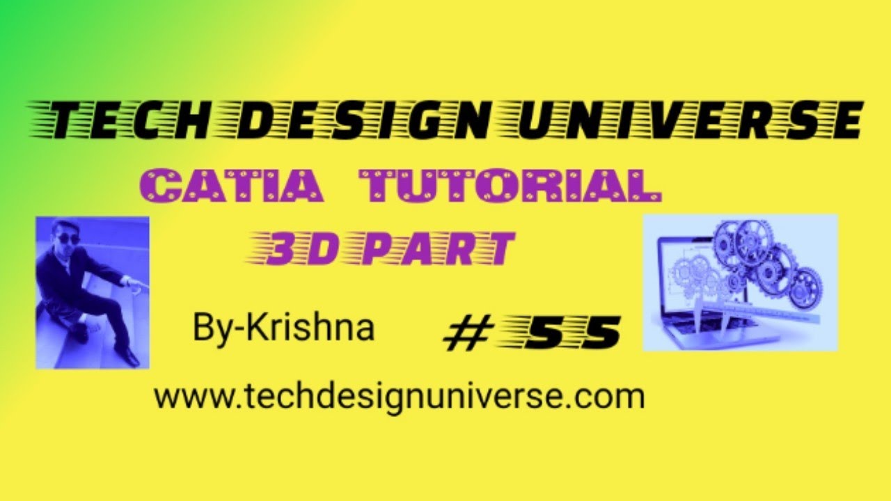 #55 - CATIA Beginner Tutorial: Rectangular pattern - YouTube