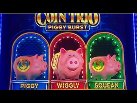 We Bought More Bonus Games On The Coin Trio Piggy Burst Slot Machine At ...