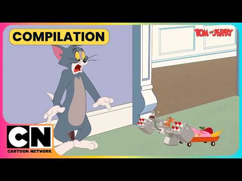 Jerry's New Robot Bodyguard!🤖| Tom and Jerry😺| Cat & Mouse | Classic Cartoon😁| @cnindia