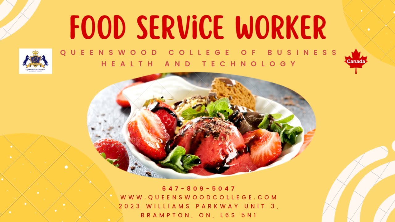 Food Service Worker/Dietary Program in Canada - YouTube