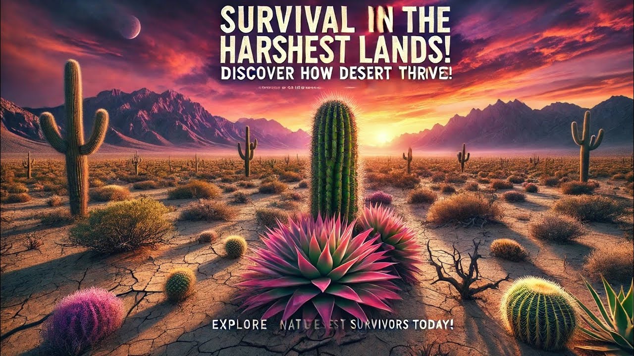 "Desert Survivors: The Incredible Adaptations of Plants in Extreme ...
