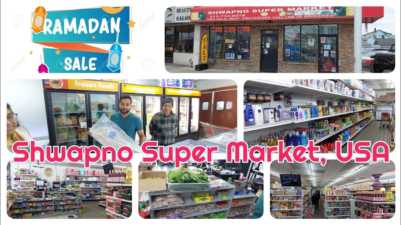 Shwapno Super Market, Michigan, USA|| Bangladeshi Super shop - YouTube