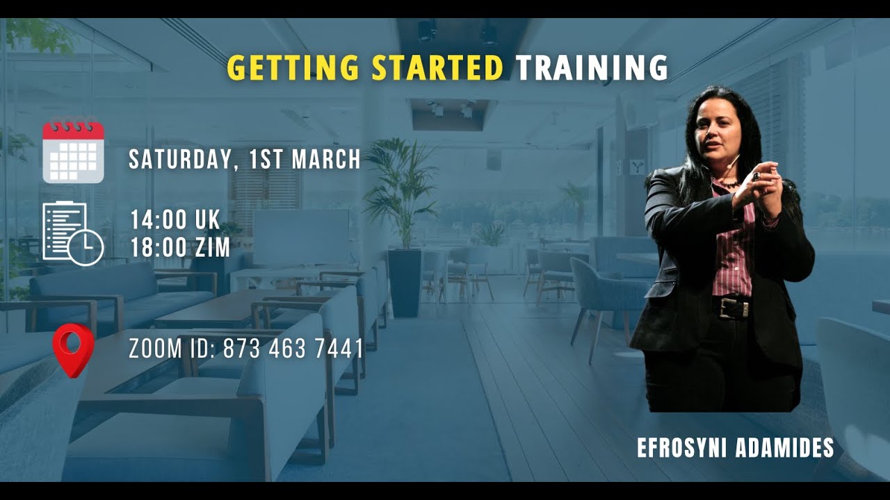 Extended Getting Started Training with Efrosyni Adamides - YouTube