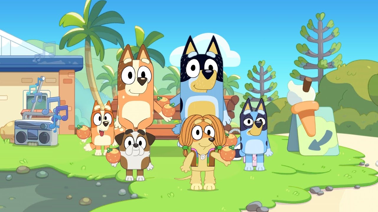 Bluey: Oranges 🍊 Party on Beach 🏖️ 09 - YouTube