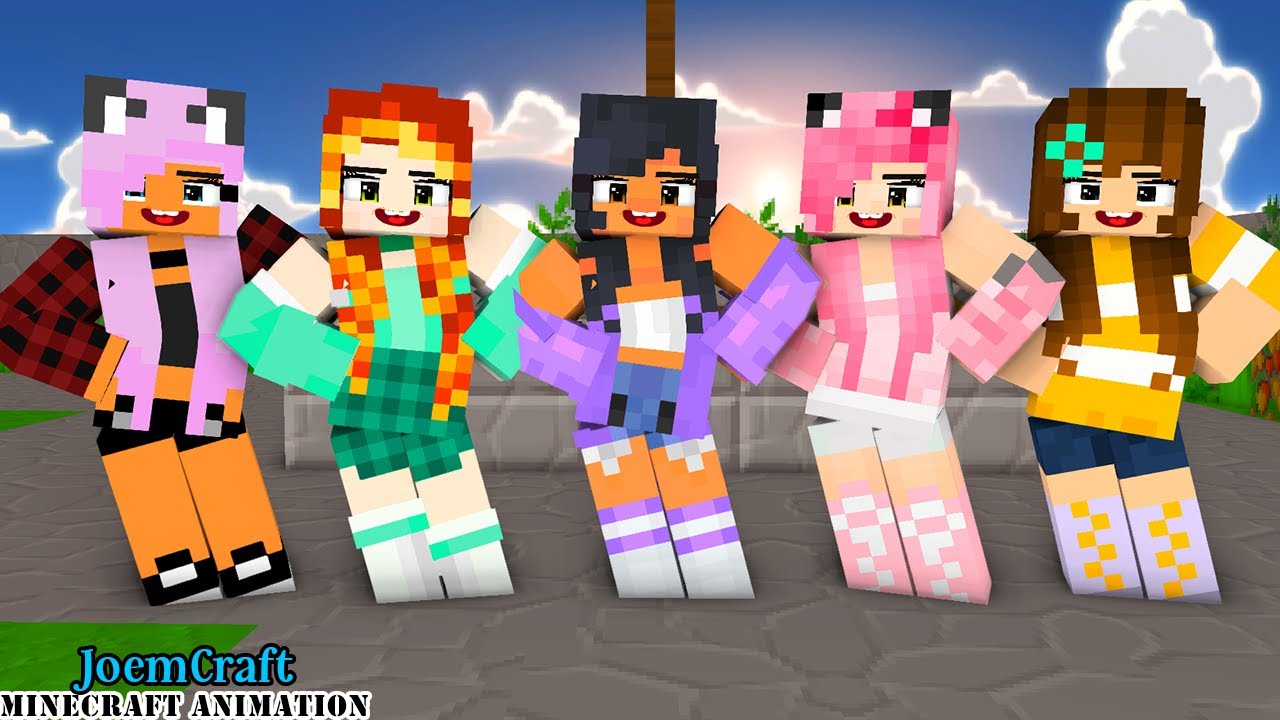 APHMAU GIRL FRIENDS DANCE CREW | CHICKEN WINGS MEME | HERO TONIGHT ...