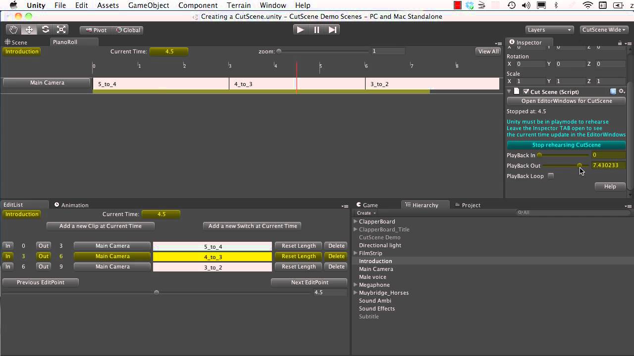 Creating a CutScene - YouTube