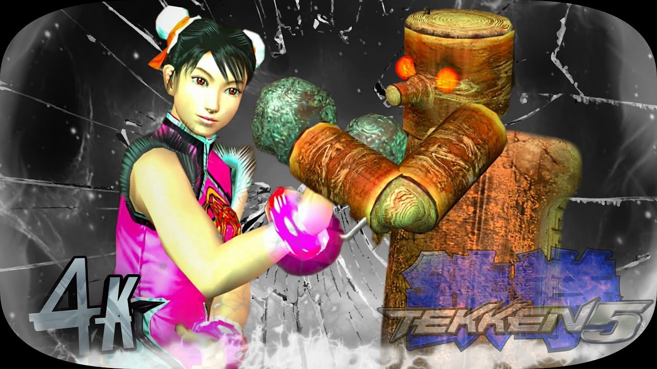 Mokujin ( 1 hour ) Tekken 5 Remastered Ultra Hard Widescreen UHD 4K 60 ...