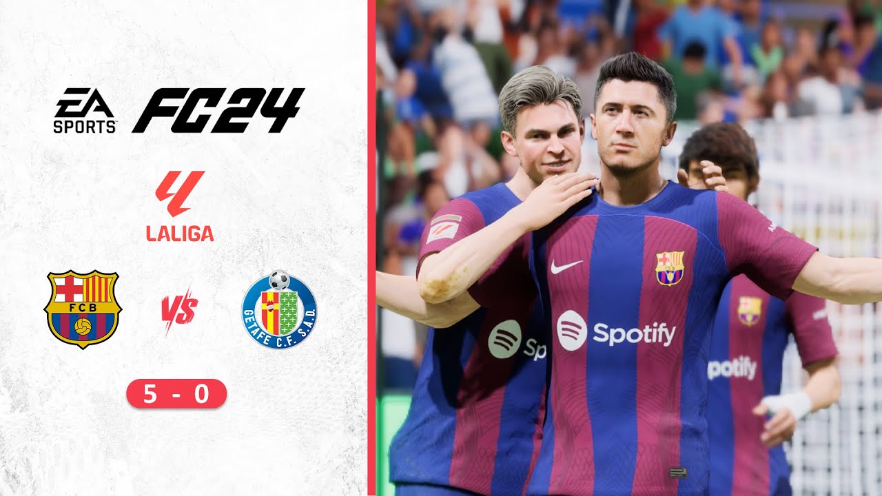 LaLiga Series EA FC 24 | Season Kickoff Showdown: FC Barcelona vs ...