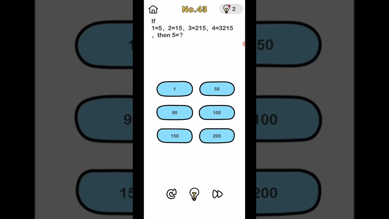 If 1 5 2 15 3 215 4 3215 Then 5 Brain Out Level 43 YouTube If 1 5 2 15 3 215 4 3215 Then 5 Brain Out Level 43 YouTube