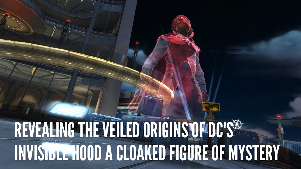 Revealing the Veiled Origins of DC's Invisible Hood A Cloaked Figure of ...