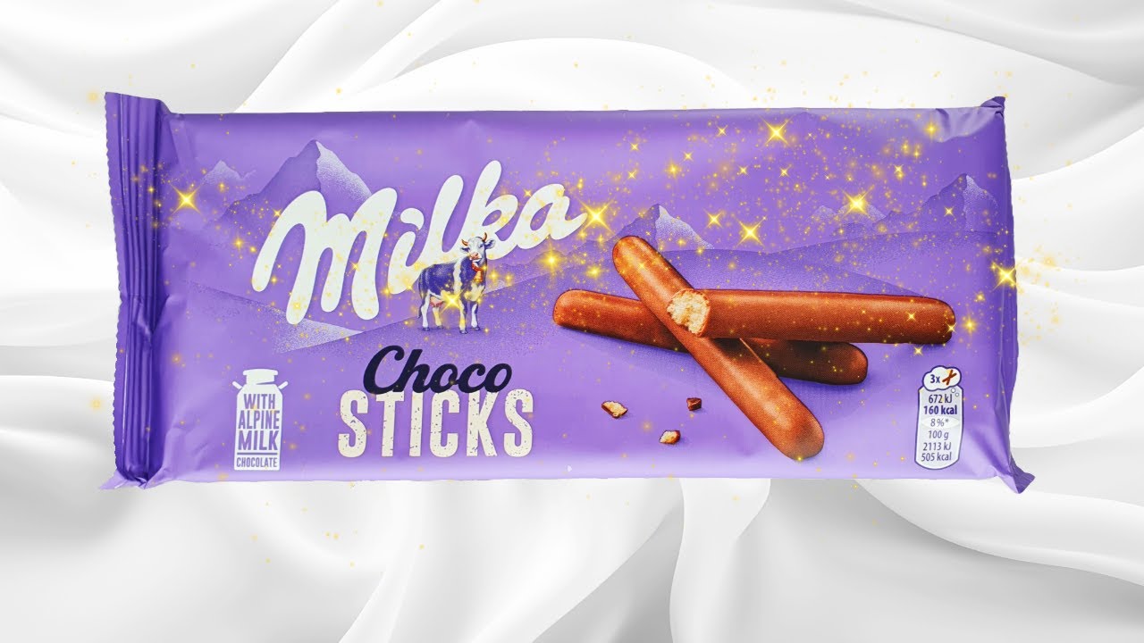 Milka Choco STICKS | Iconic Chocolate Biscuits | 112g Pack | ASMR Food ...