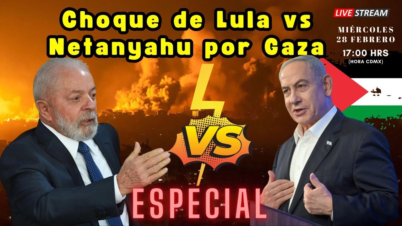 Choque de Lula vs Netanyahu por Gaza | Alfredo Jalife | Radar ...