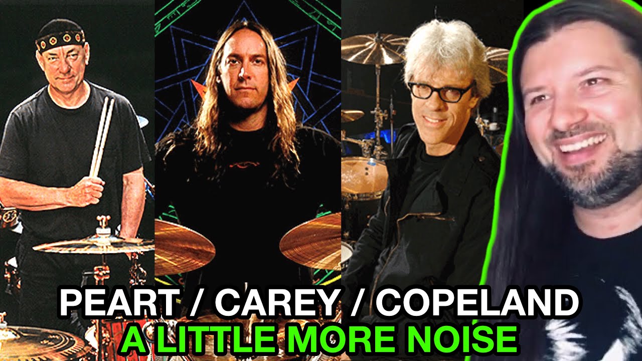 REACTION! 🥁 NEIL PEART DANNY CAREY STEWART COPELAND A Little More Noise ...