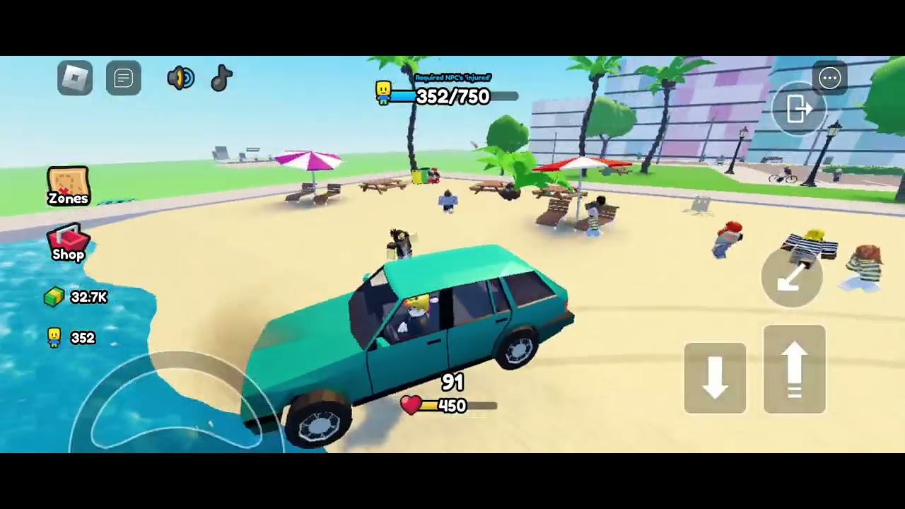 #roblox run over NPCs - YouTube