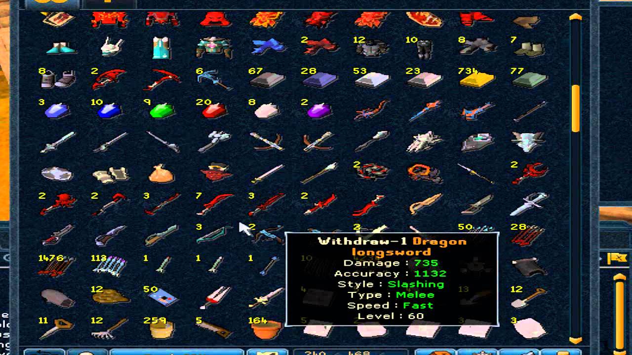 NightmareRH's RS3 Detailed New Bank Vid + 85 Divi! - YouTube