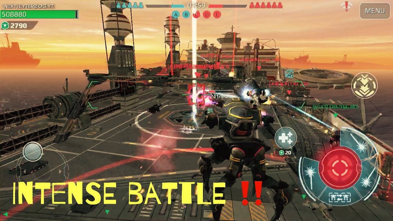 ƝΞXT vs Sword Unit | War Robots | - YouTube