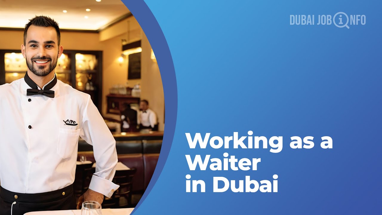 Working as a Waiter in Dubai - YouTube
