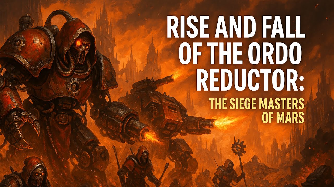 The Rise and Fall of the Ordo Reductor: The Deadliest Cult of Mars | Warhammer 40k Full Lore ...