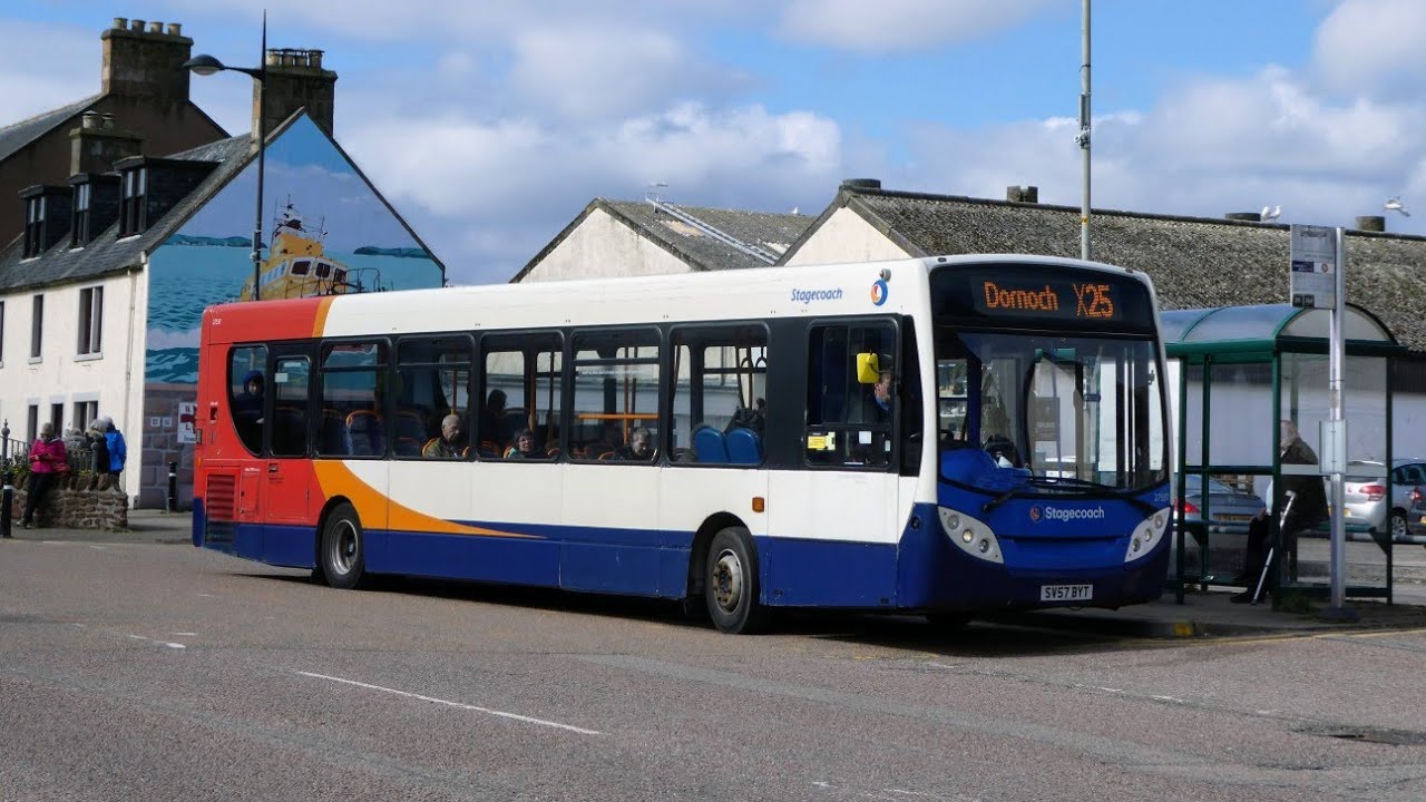 On board Stagecoach Highland Enviro 300 27537 SV57BYT - YouTube