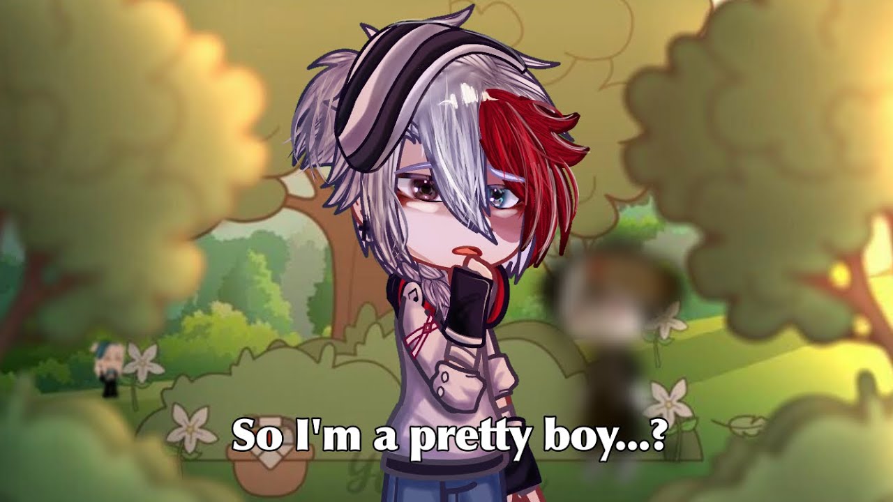 So I'm a pretty boy...? || ShinTodo || Gacha Club #shintodo # ...