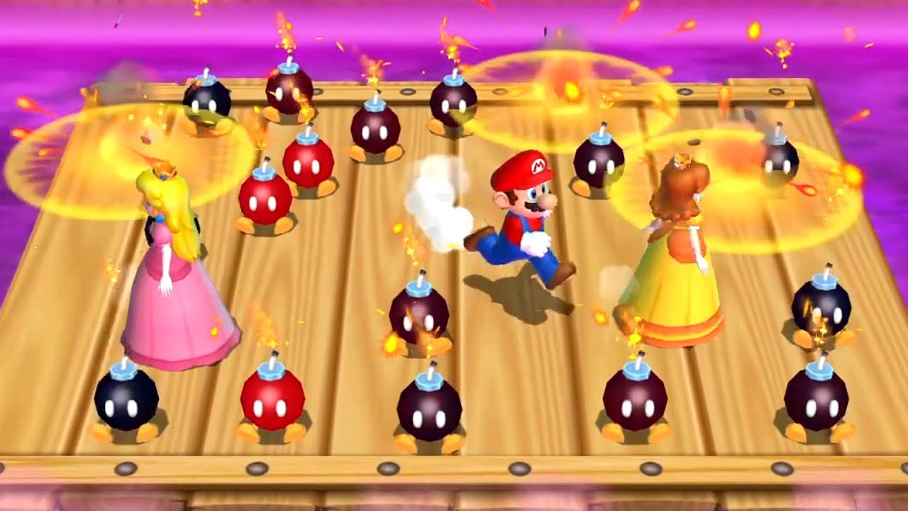 Mario Party MASTER Difficulty has LOTS of Bob-ombs... - YouTube