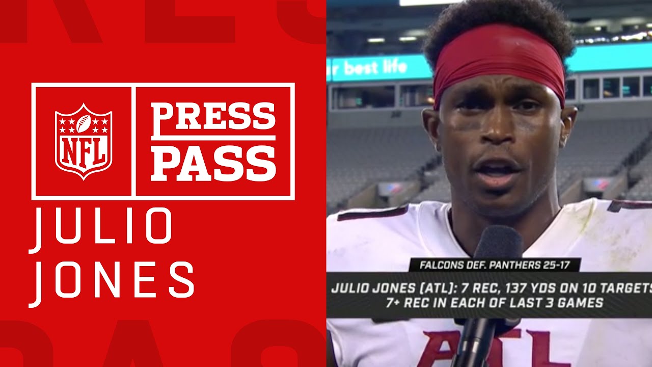 Julio Jones On if He is the Best Receiver in the League "I Definitely ...