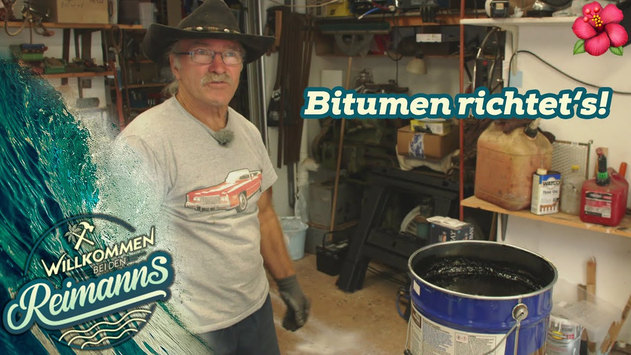 Alles DICHT?! 👍 Konny schwört auf BITUMEN! | Willkommen bei den ...