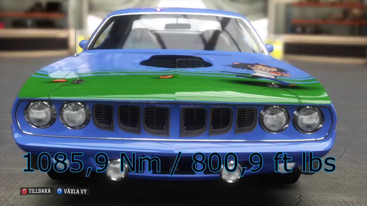 Forza Horizon - Plymouth Cuda 426 HEMI Online Race - YouTube