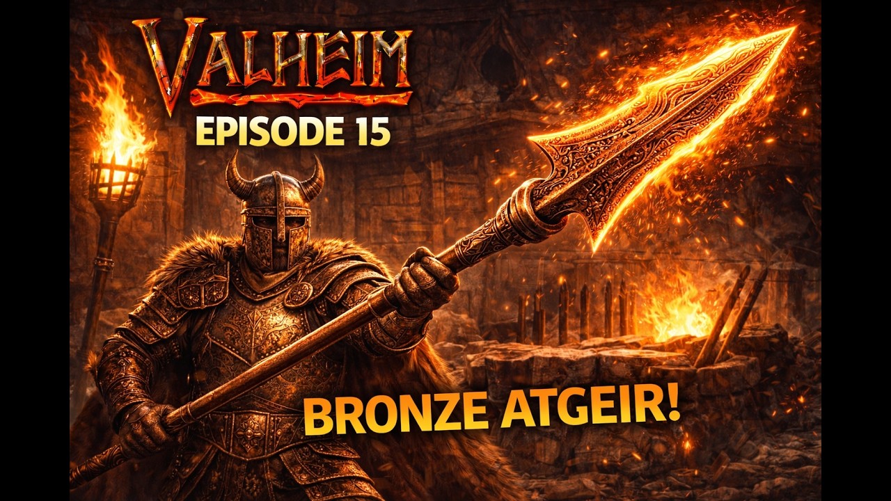 Valheim Ep.15 - Bronze Atgeir Feat: Kingcookies - YouTube