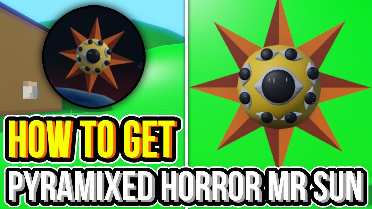 How To Get Sprunki Pyramixed Horror Mr Sun Badge & Morph In 3D Sprunki ...
