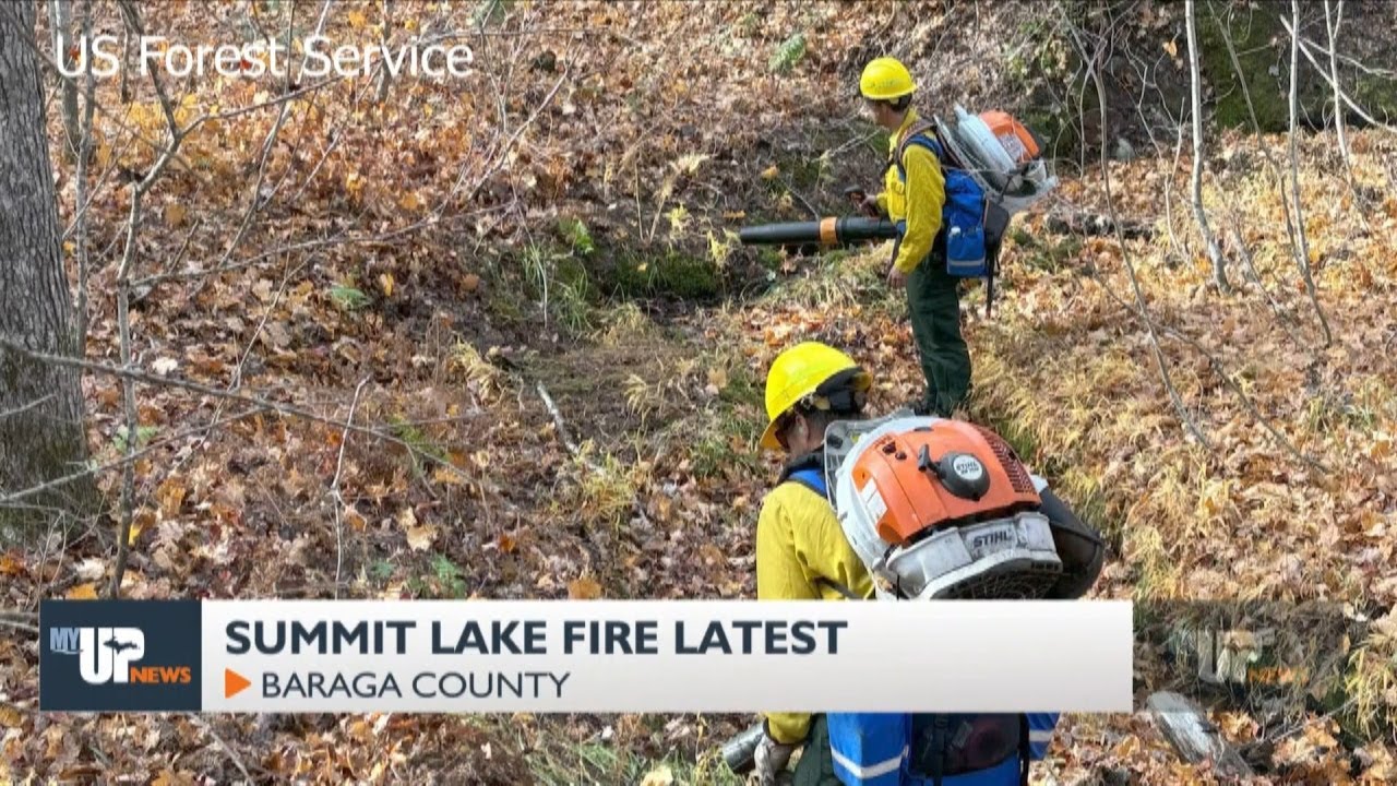Summit Lake fire latest - YouTube
