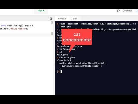 Java Programming Skills Using Replit: CLI Intro - YouTube