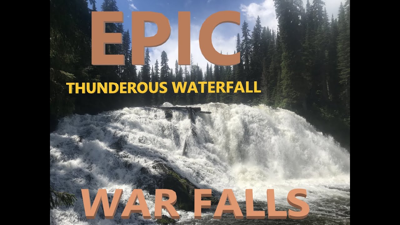 EPIC Raging Waterfall! WAR FALLS - YouTube