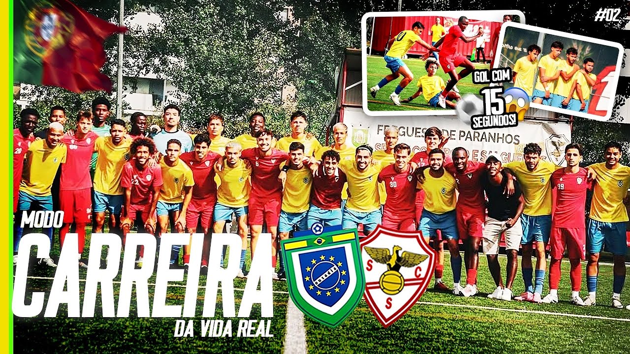 1º JOGO DO OUSADIA FC EM PORTUGAL, O GOL MAIS RÁPIDO DA HISTÓRIA! Modo ...