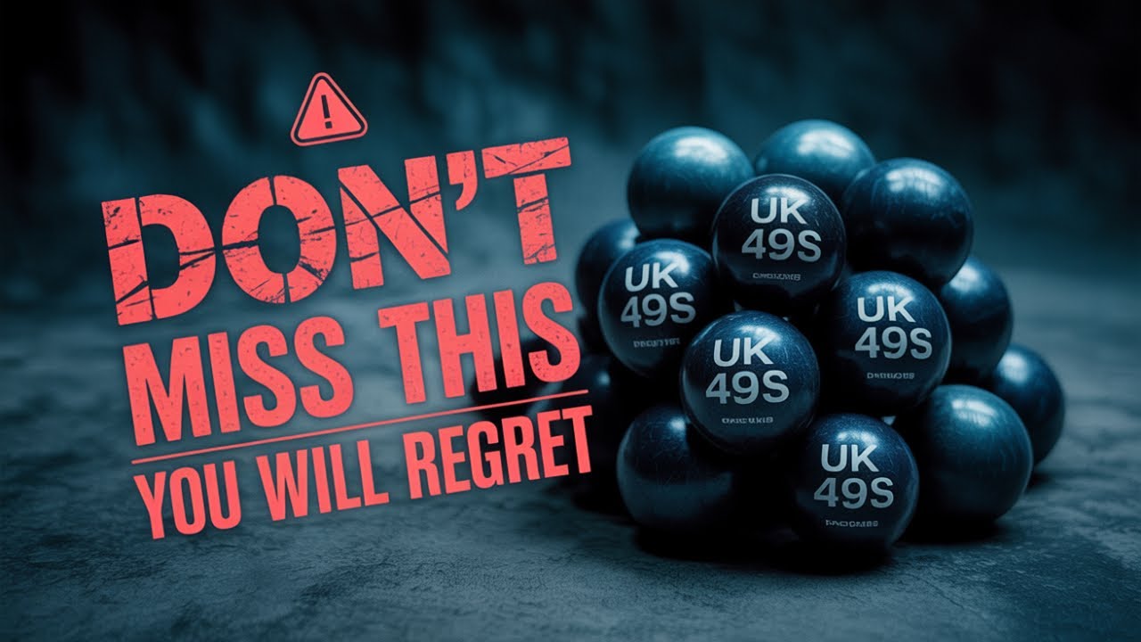 Don't Miss Out on the BIGGEST UK 49s Win of the Year! - YouTube