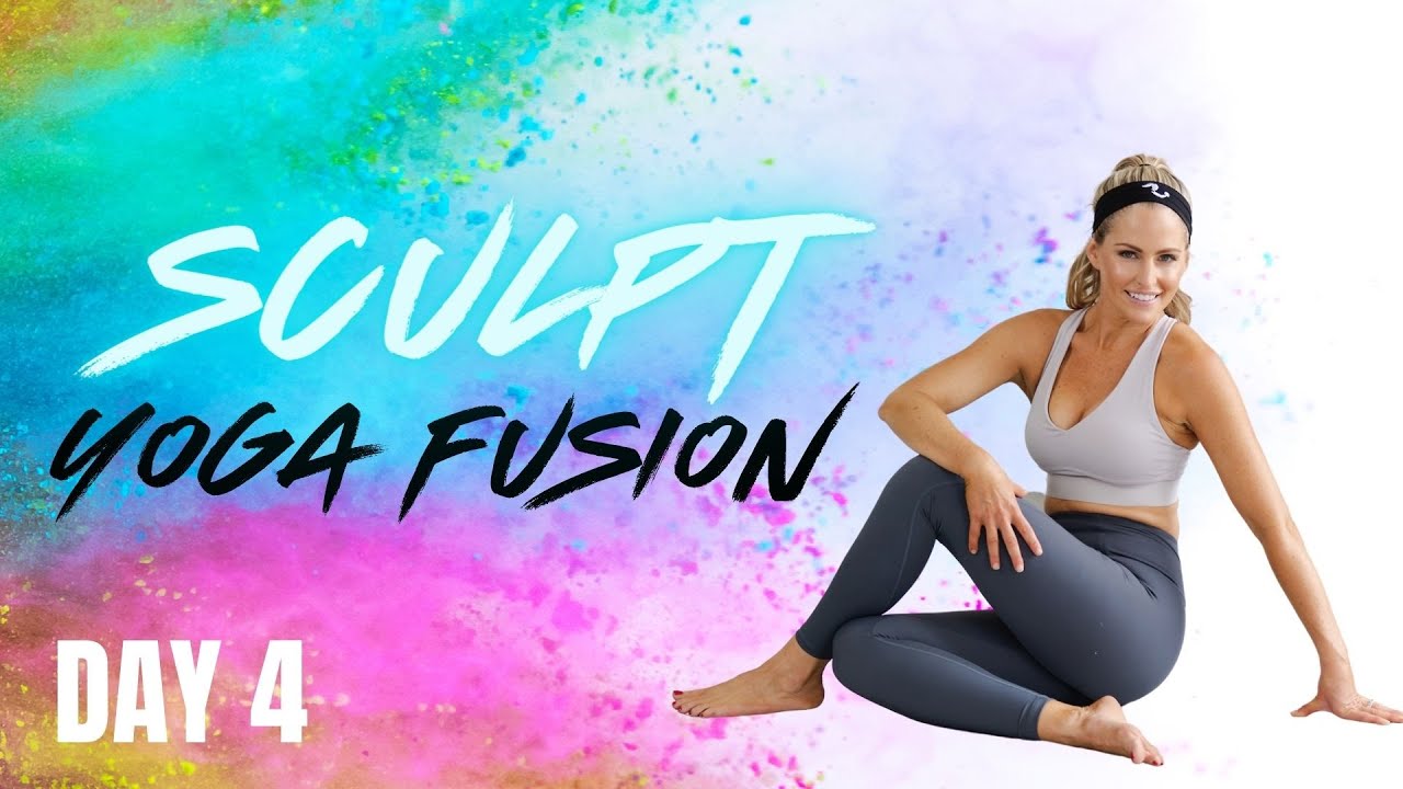 25 Minute Yoga Mobility Fusion Workout - SCULPT #4 - YouTube