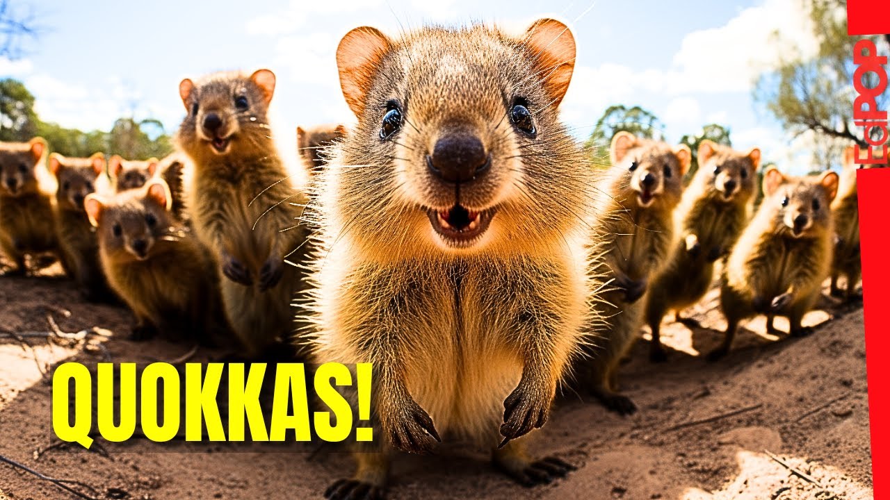 The Truth Behind Quokkas: Not Just A Smiling Selfie Star | EdPOP - YouTube