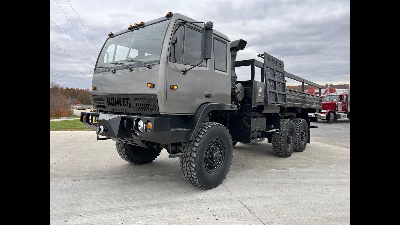 Check Out This Mountain Bike Parks New Stewart & Stevenson M1085a1 MTV ...