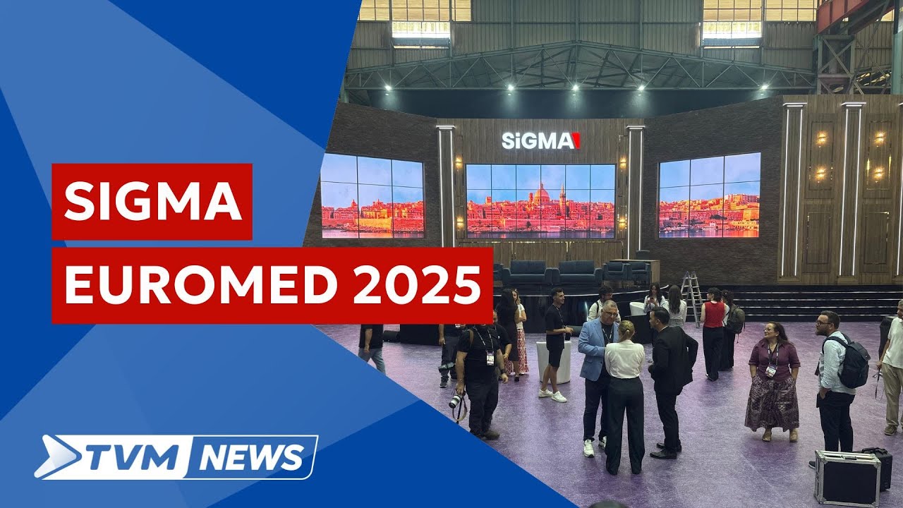 Aktar minn 400 kumpanija se jkunu parti mis-SiGMA fil-Marsa - YouTube