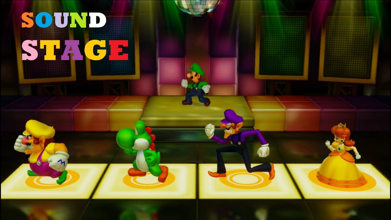 Super Mario Party - "Sound Stage" Gameplay - YouTube