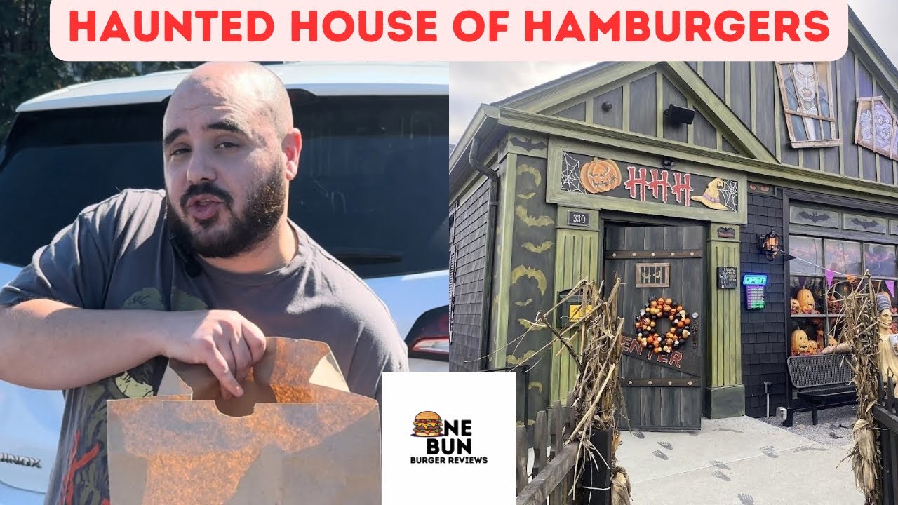 One Bun Burger Review: Haunted House of Hamburgers (Farmingdale, NY ...