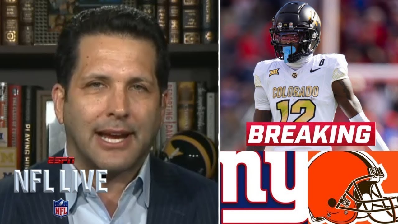 NFL LIVE | Adam Schefter BREAKING: Giants and Browns will not be taking ...