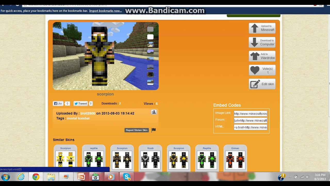 How To Get Skins In Minecraft - YouTube
