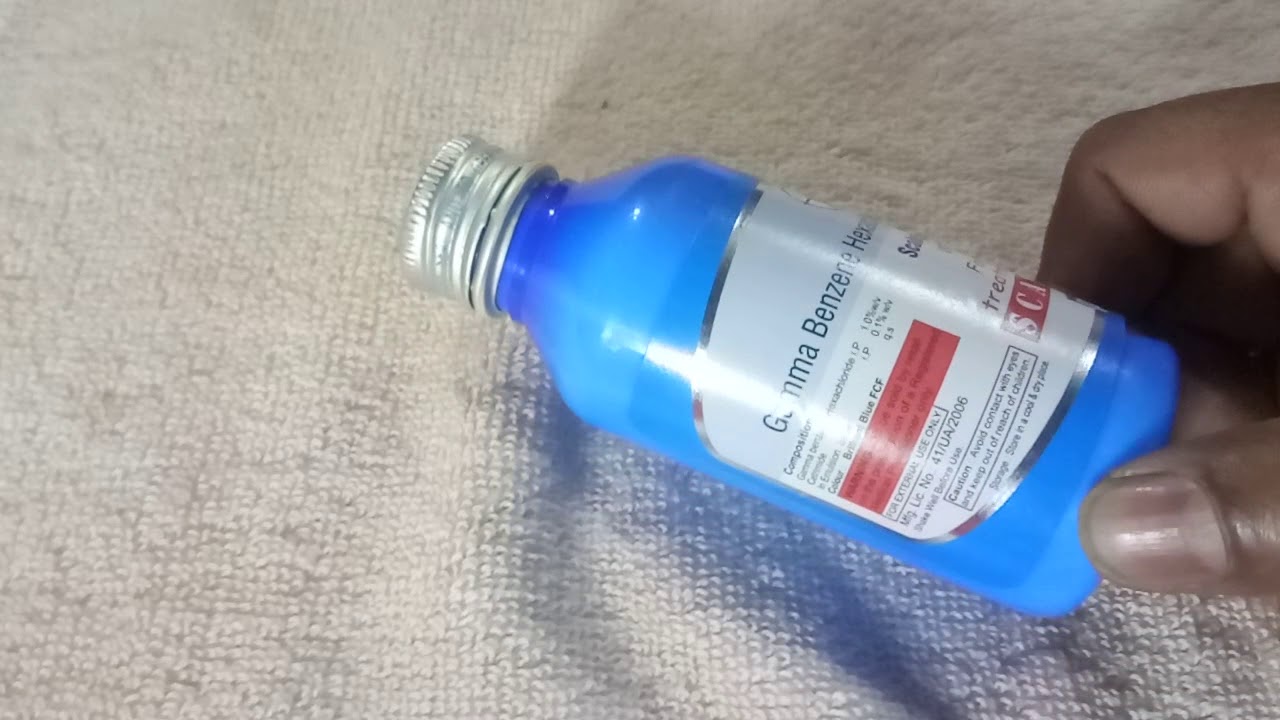 Scabepil plus lotion scabies lotion benzene hexachlorid - YouTube